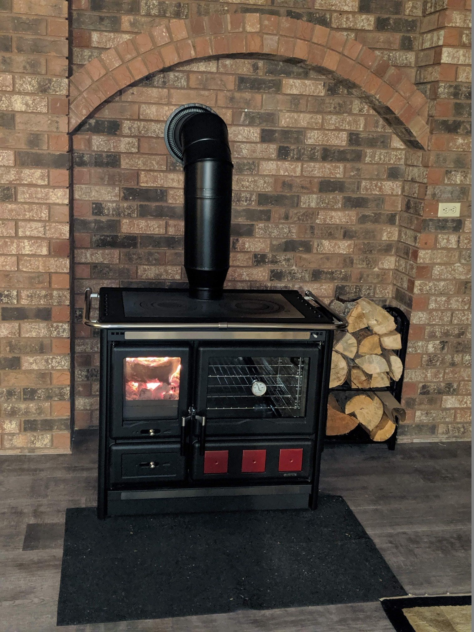Wood Burning Cook Stove La Nordica "Rosa XXL"